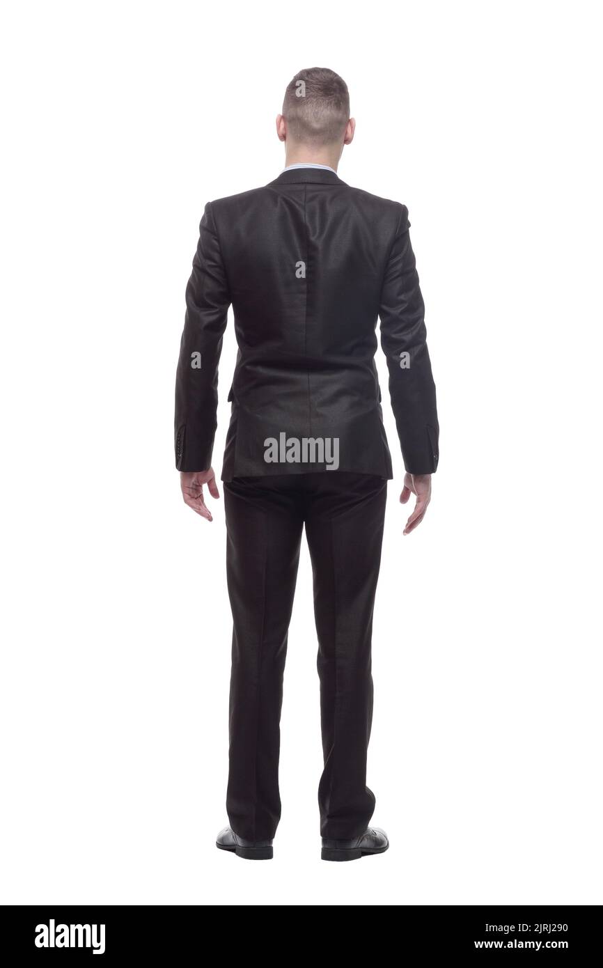 Tie suit rear Cut Out Stock Images & Pictures - Alamy