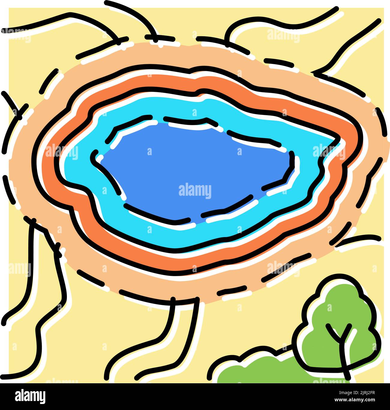 North gate yellowstone Cut Out Stock Images & Pictures - Alamy