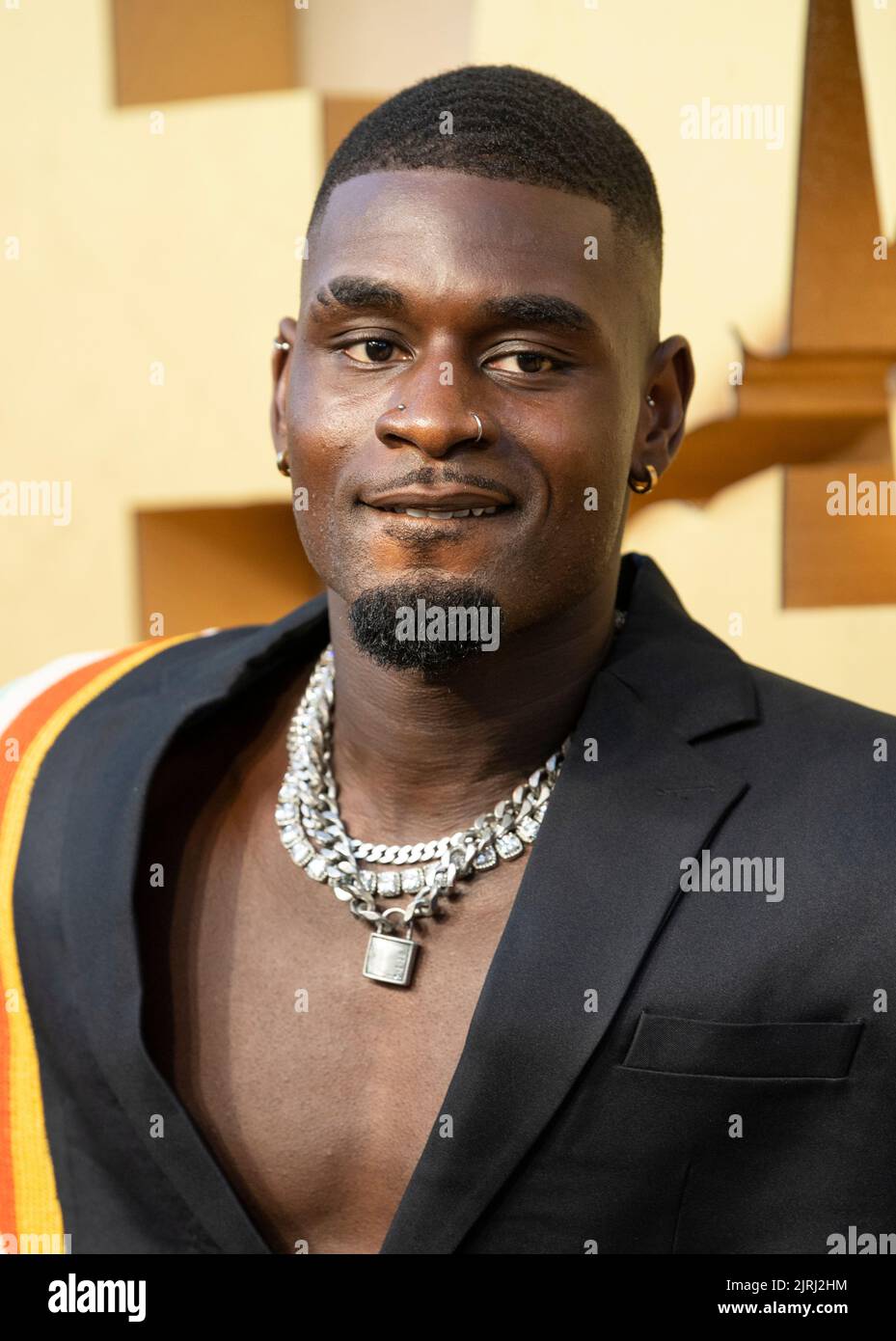 Dami Hope attends the screening of Beast’ UK Special Screening, Hackney ...