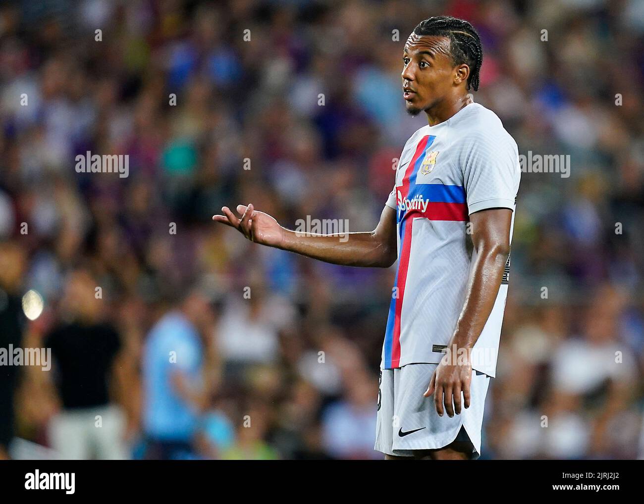 Jules Kounde of FC Barcelona during the friendly match for the benefit ...
