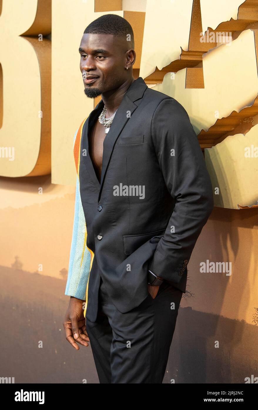 Dami Hope attends the screening of Beast’ UK Special Screening, Hackney ...