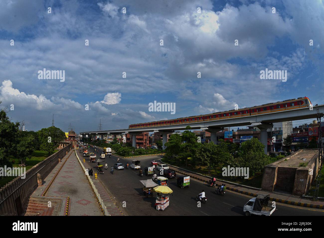 Lahore, Punjab, Pakistan. 24th Aug, 2022. An attractive stunning view ...