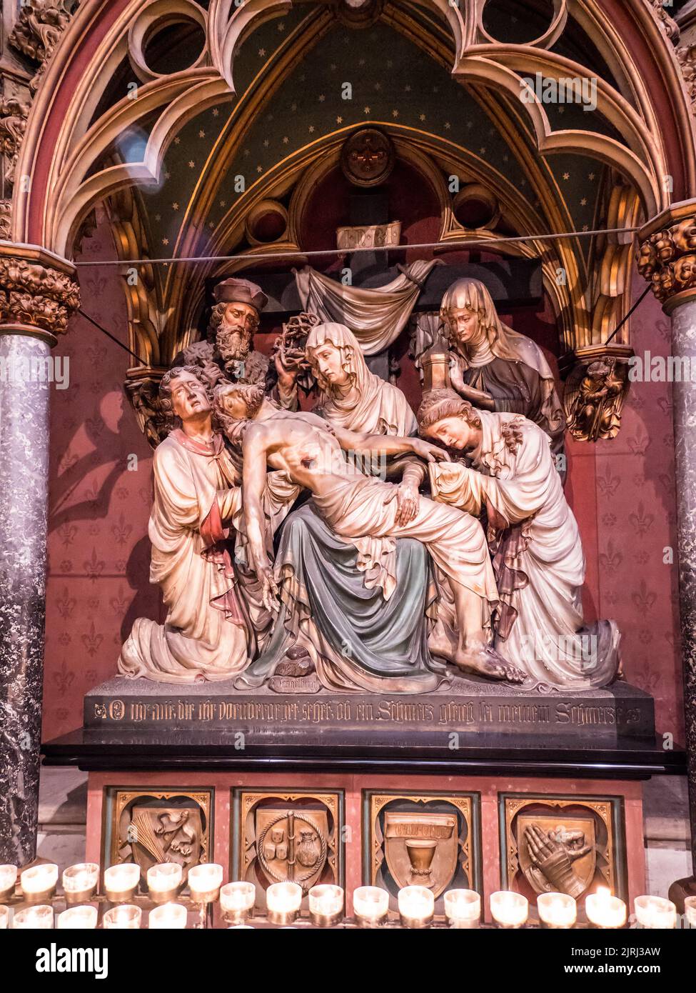 Cologne Cathedral Pieta Stock Photo - Alamy