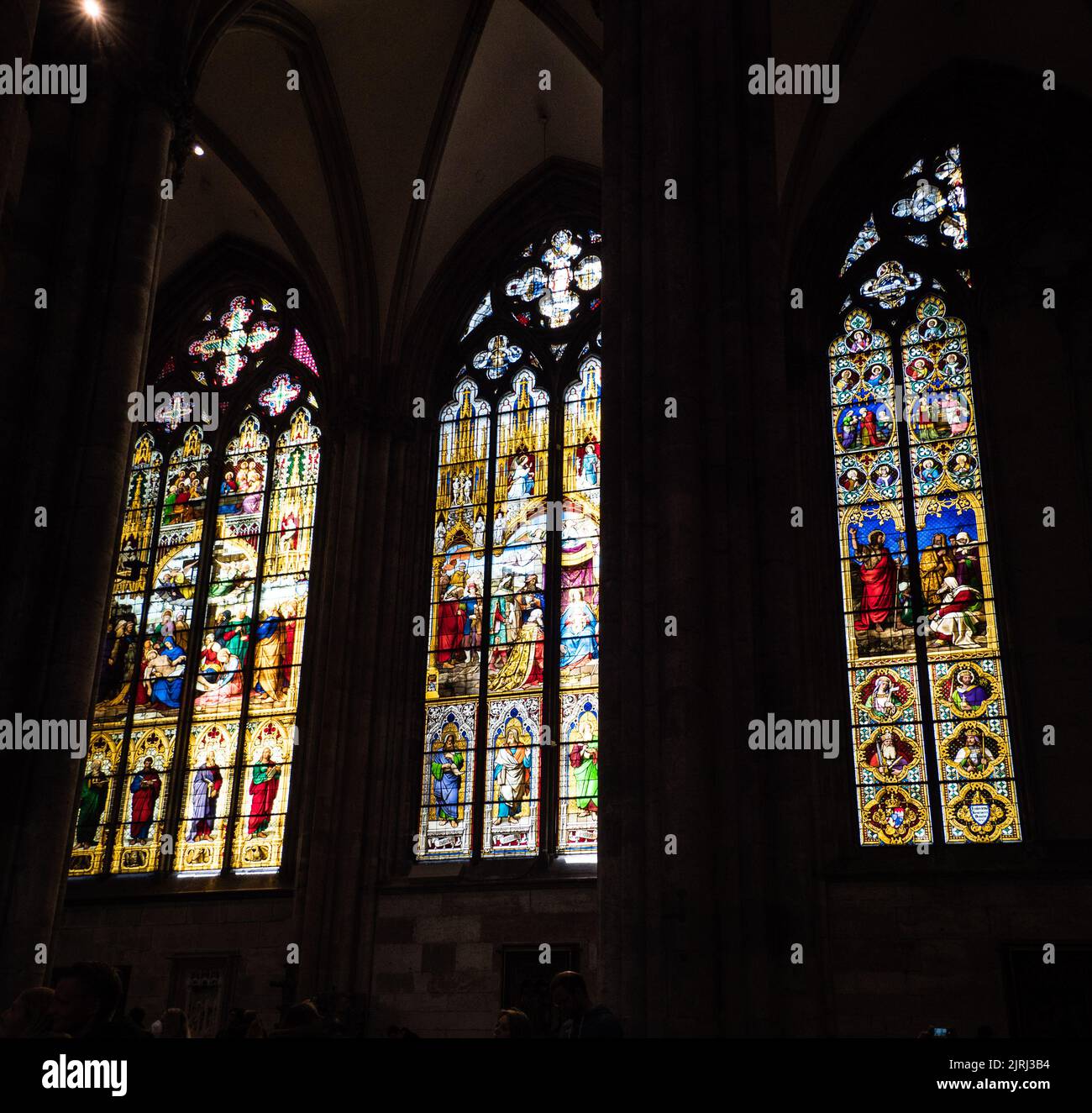 Cologne cathedral interior hi-res stock photography and images - Alamy