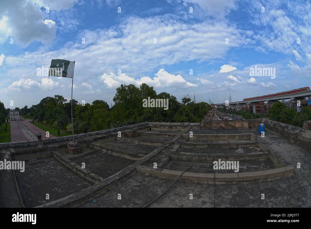 Lahore, Punjab, Pakistan. 24th Aug, 2022. An attractive stunning view ...
