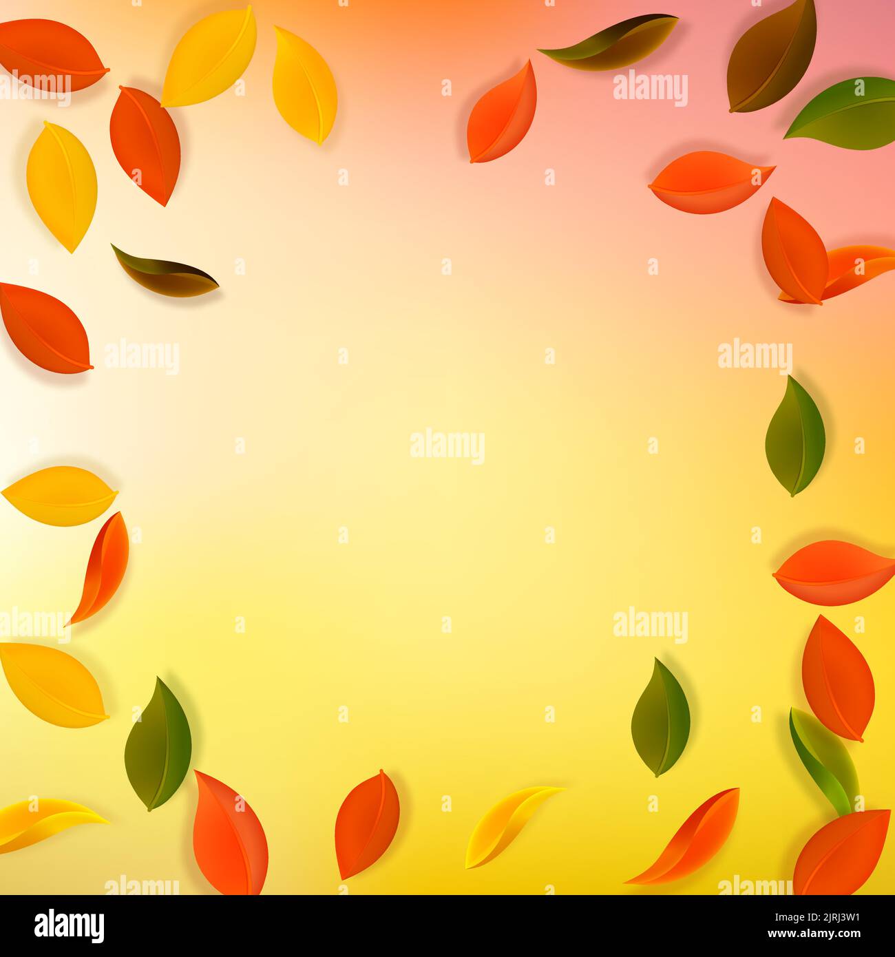 Random flying fresh green Cut Out Stock Images & Pictures - Alamy