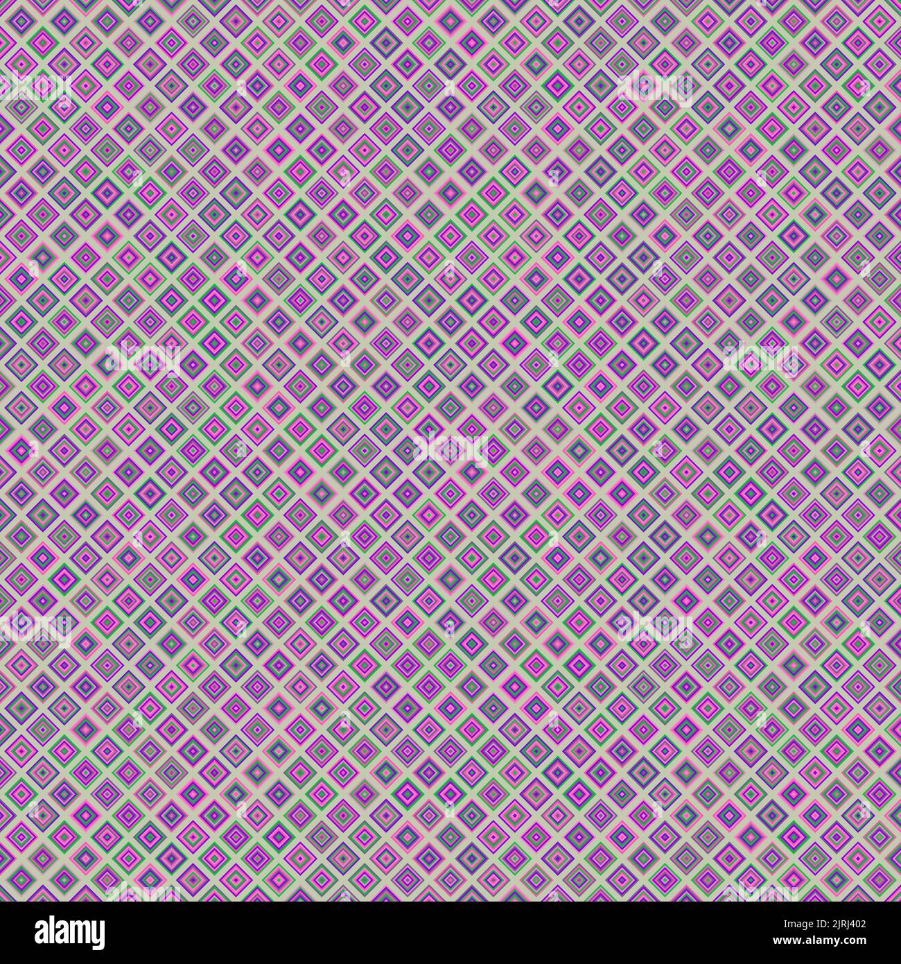 Colorised Rhombuses tiles tessellation pattern illustration Stock ...