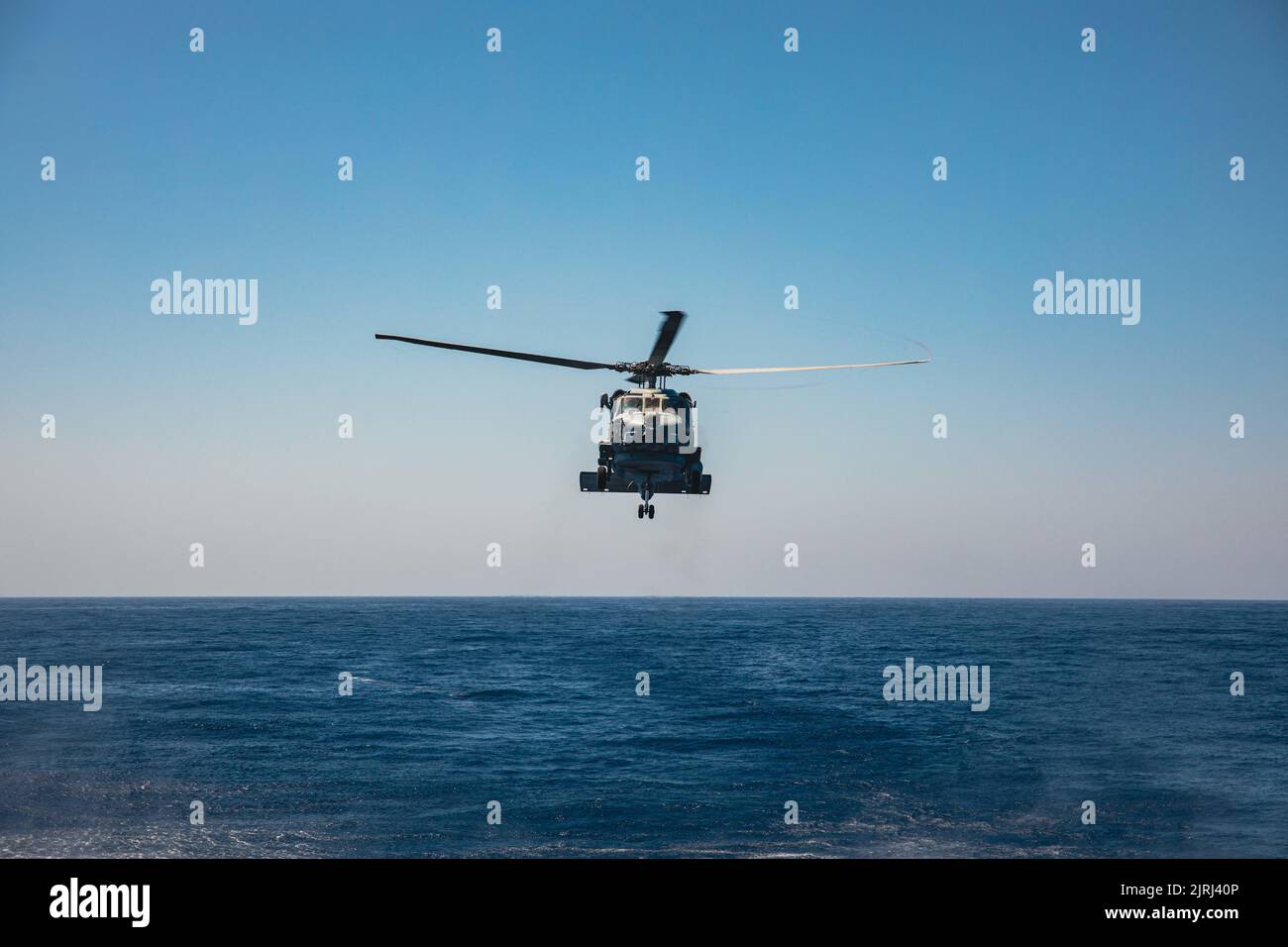 220801-N-GF955-1202 ATLANTIC OCEAN (Aug. 1, 2022) A MH-60R Sea Hawk ...