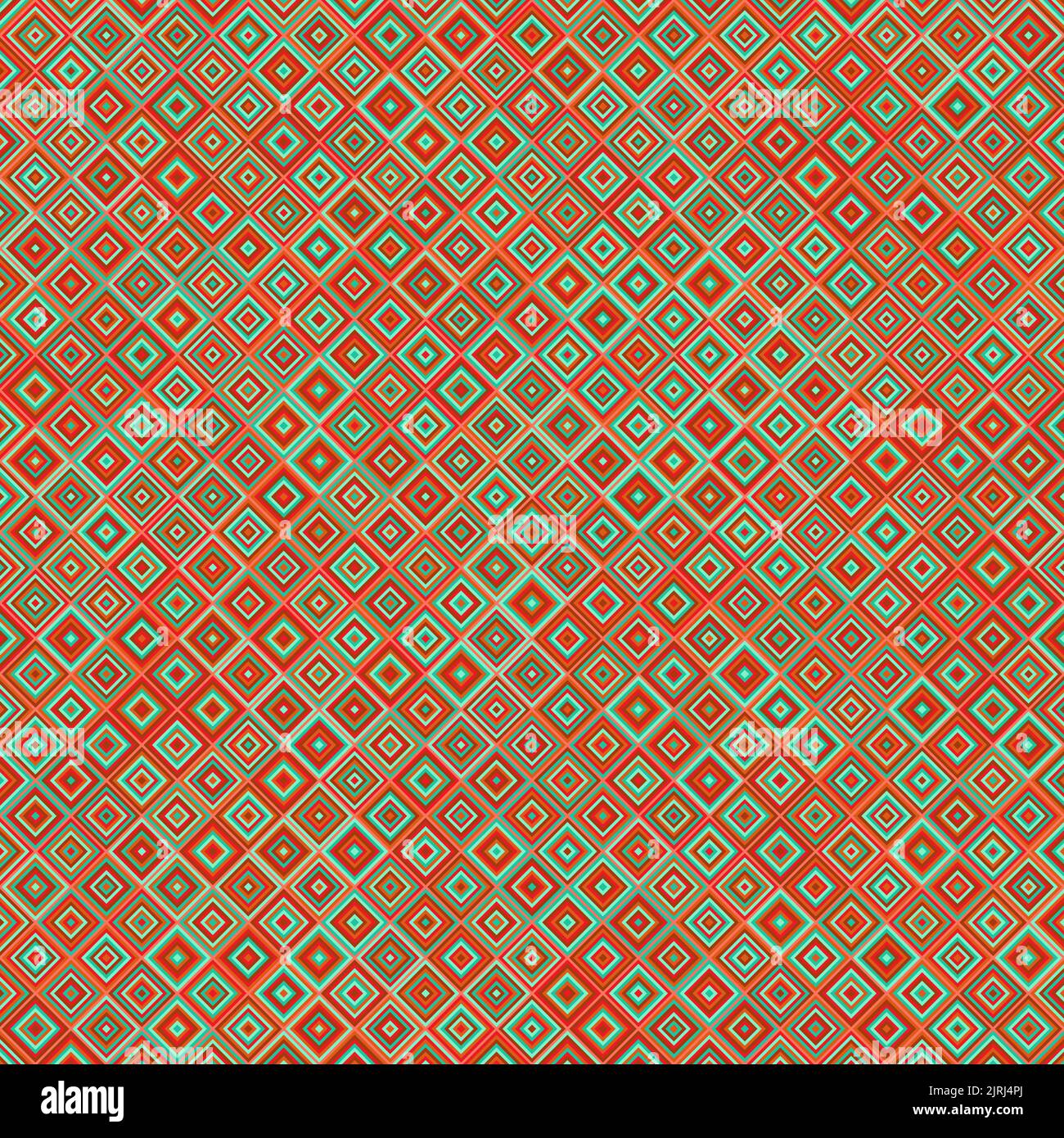 Colorised Rhombuses tiles tessellation pattern illustration Stock ...