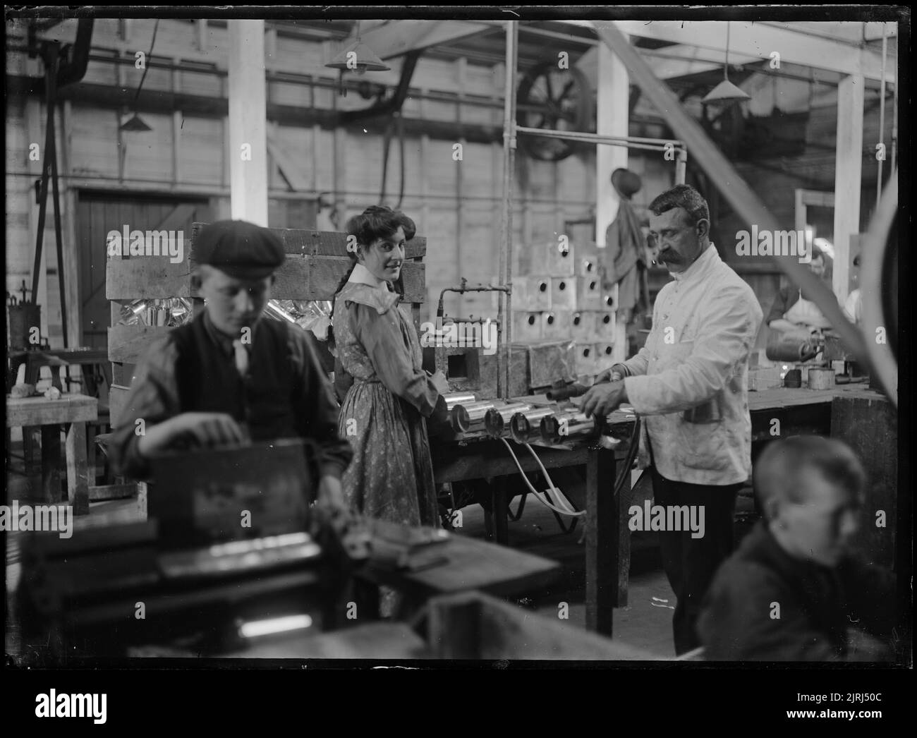 Steel factory 1900s hi-res stock photography and images - Alamy