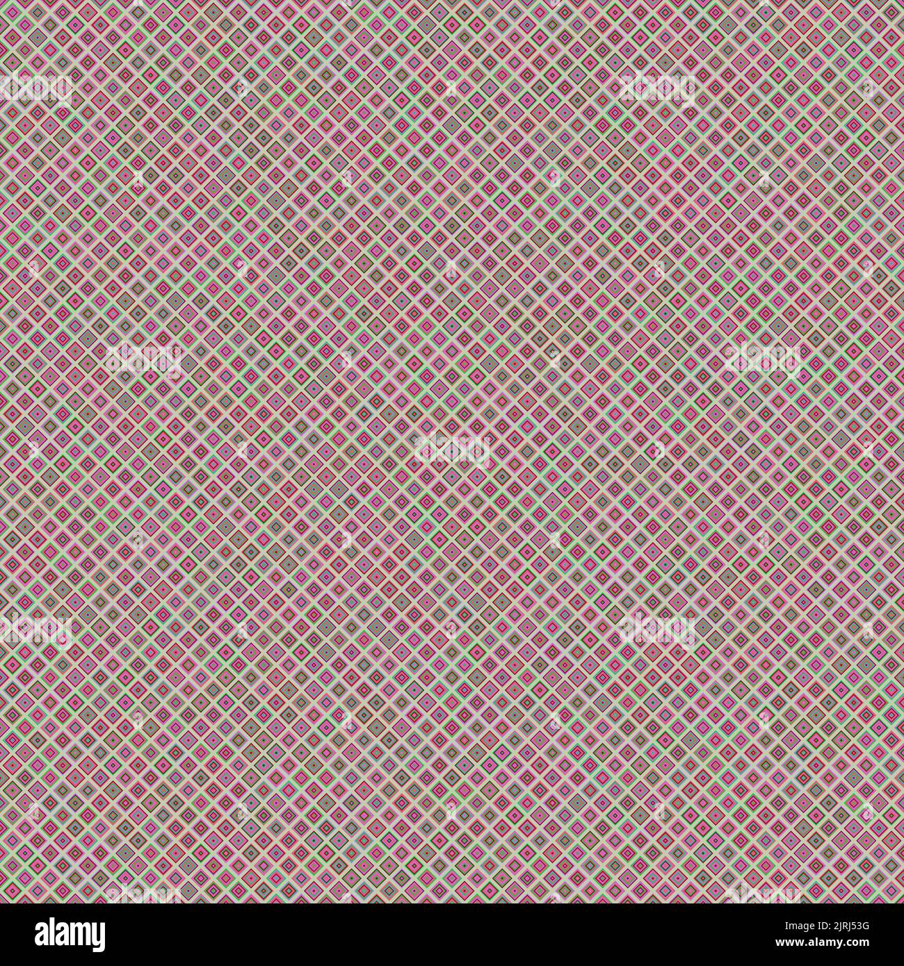 Colorised Rhombuses tiles tessellation pattern illustration Stock ...