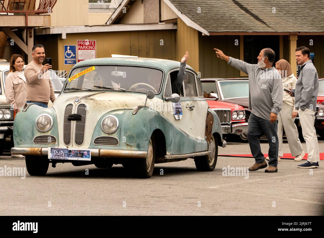 The Concours of Lemons car show in Monterey California USA Stock Photo ...