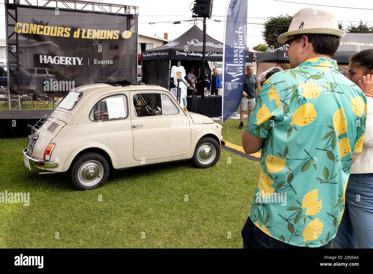 The Concours of Lemons car show in Monterey California USA Stock Photo - Alamy