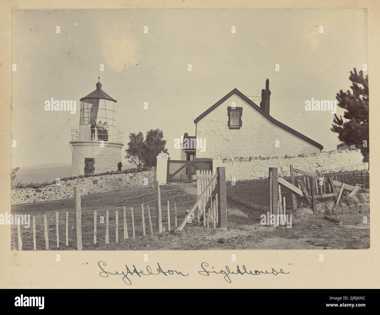 Lyttleton lighthouse lyttleton lighthouse hi-res stock photography and ...