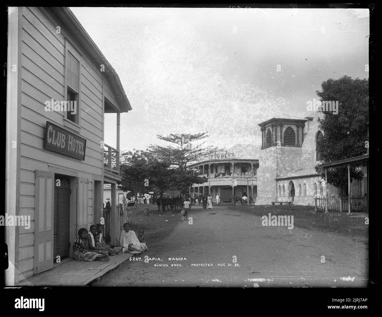 Apia, Samoa, Apia, by Muir & Moodie Stock Photo - Alamy