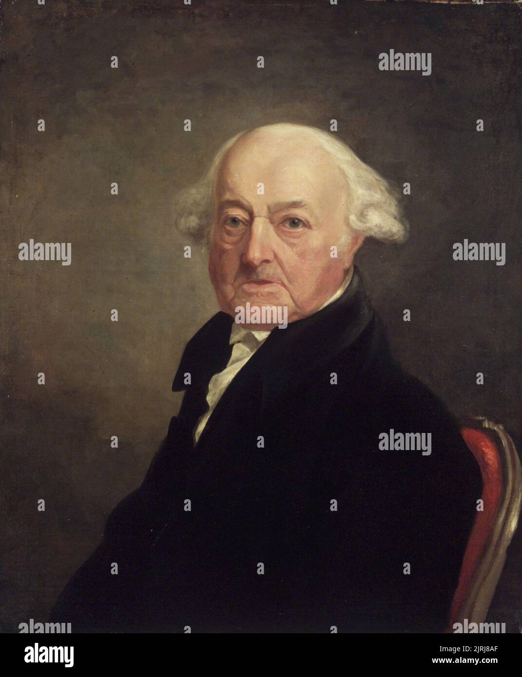 Portrait of John Adams (the second president of the USA) by Samuel ...