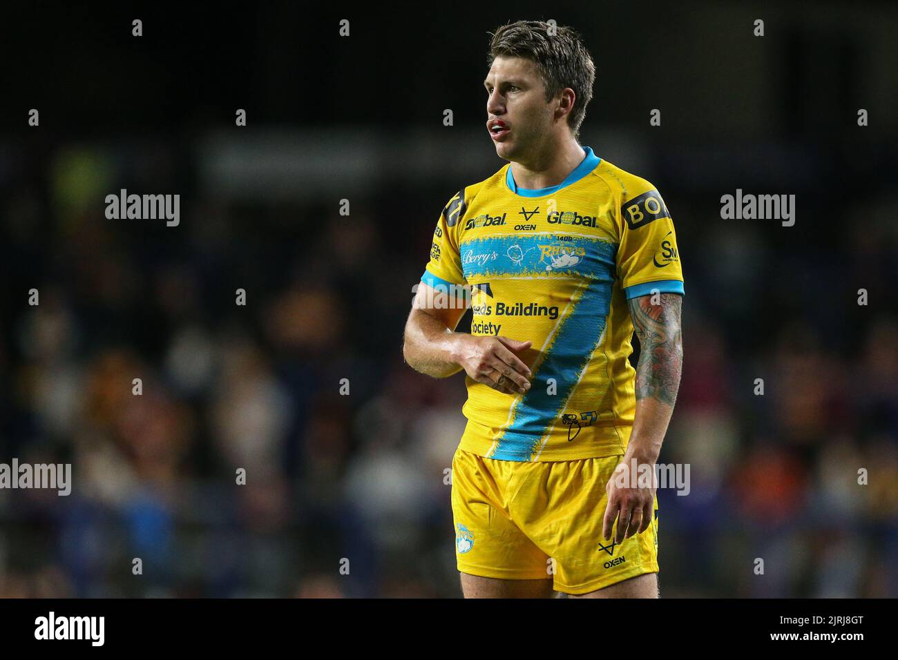 Tom Briscoe #20 of Leeds Rhinos during the game Stock Photo - Alamy