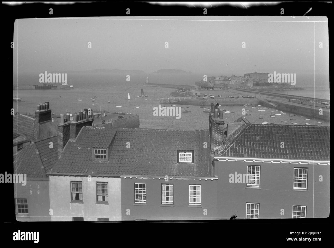 St Peter-Port, Guernsey, 1930s, Channel Islands, by Eric Lee-Johnson ...