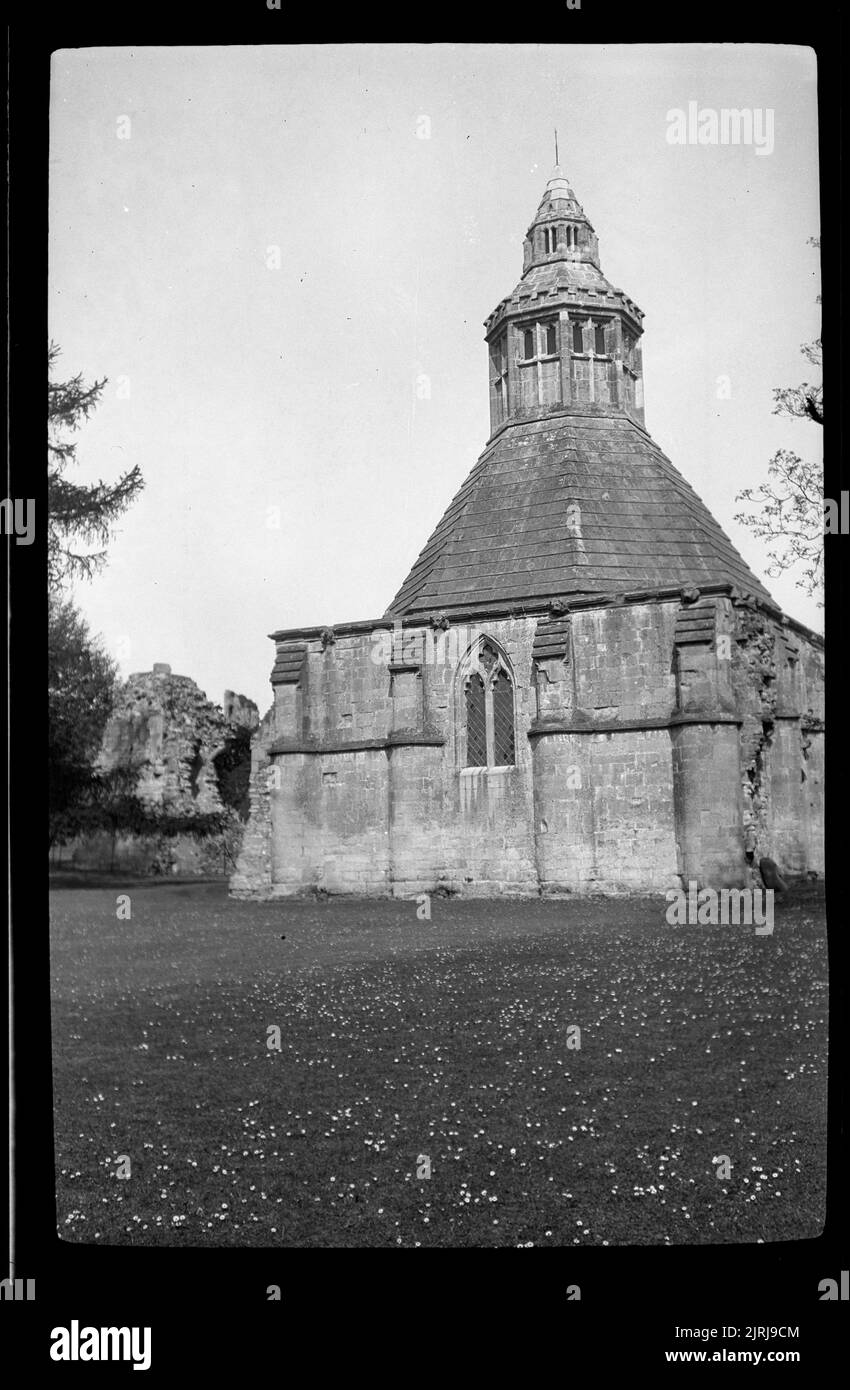 Countryside estate architecture record Black and White Stock Photos ...