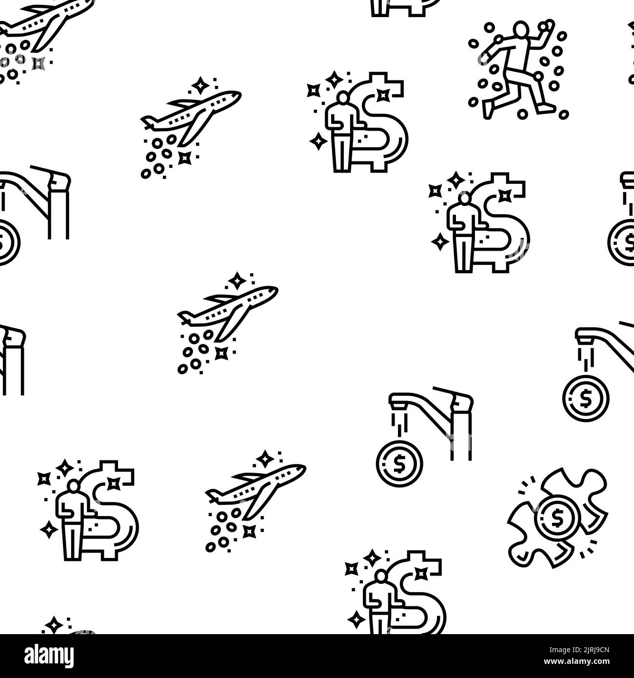 Cartoon financial item Cut Out Stock Images & Pictures - Alamy