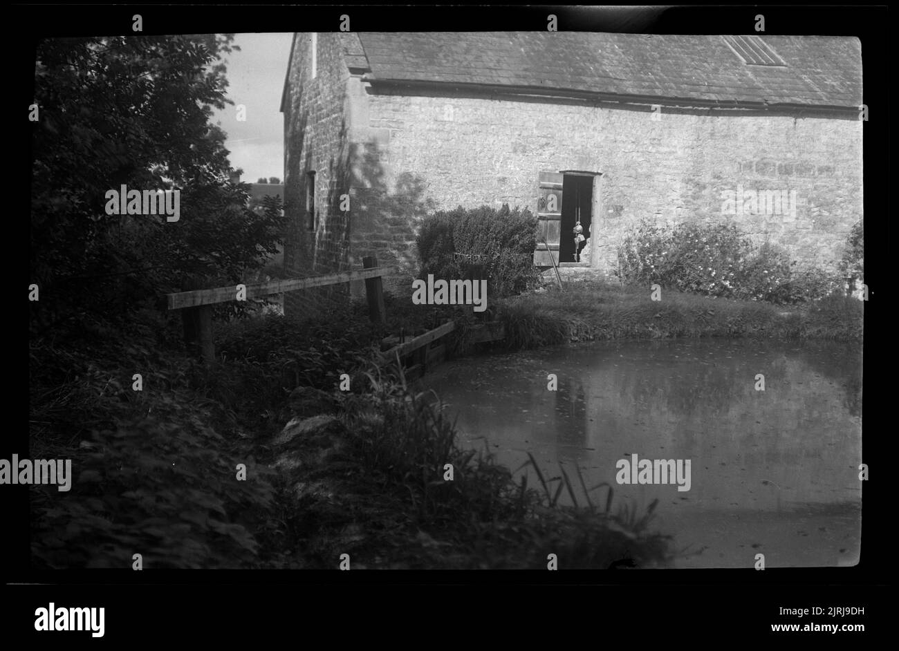 Country scene Black and White Stock Photos & Images - Alamy