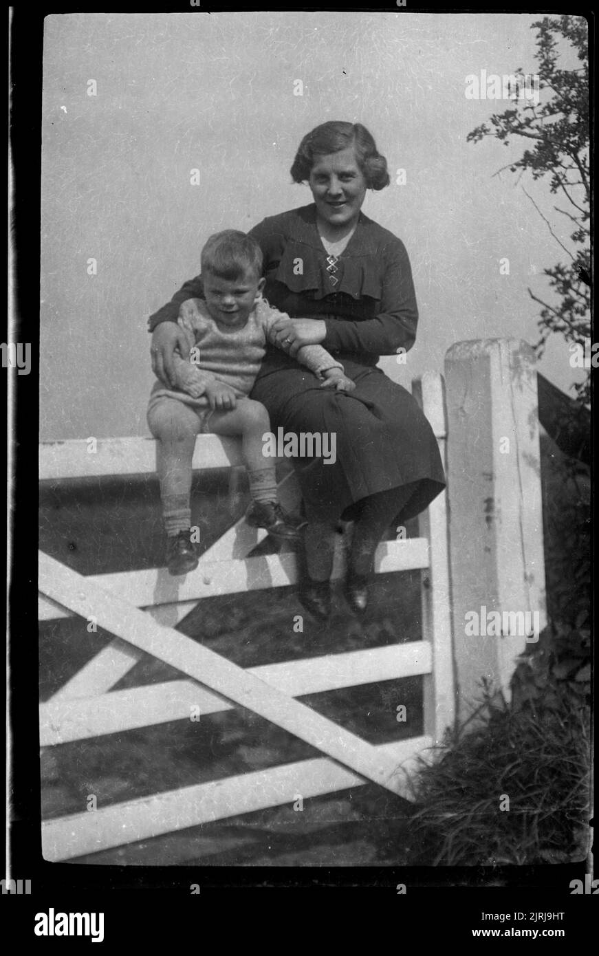 Paddy Johnson and Michael Johnson, Somerset, 1930s, England, by Eric ...