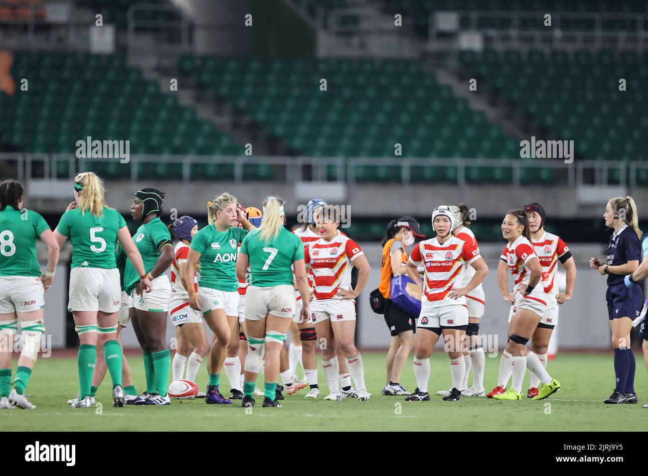 Ecopa Stadium, Shizuoka, Japan. 20th Aug, 2022. Two team group, AUGUST ...