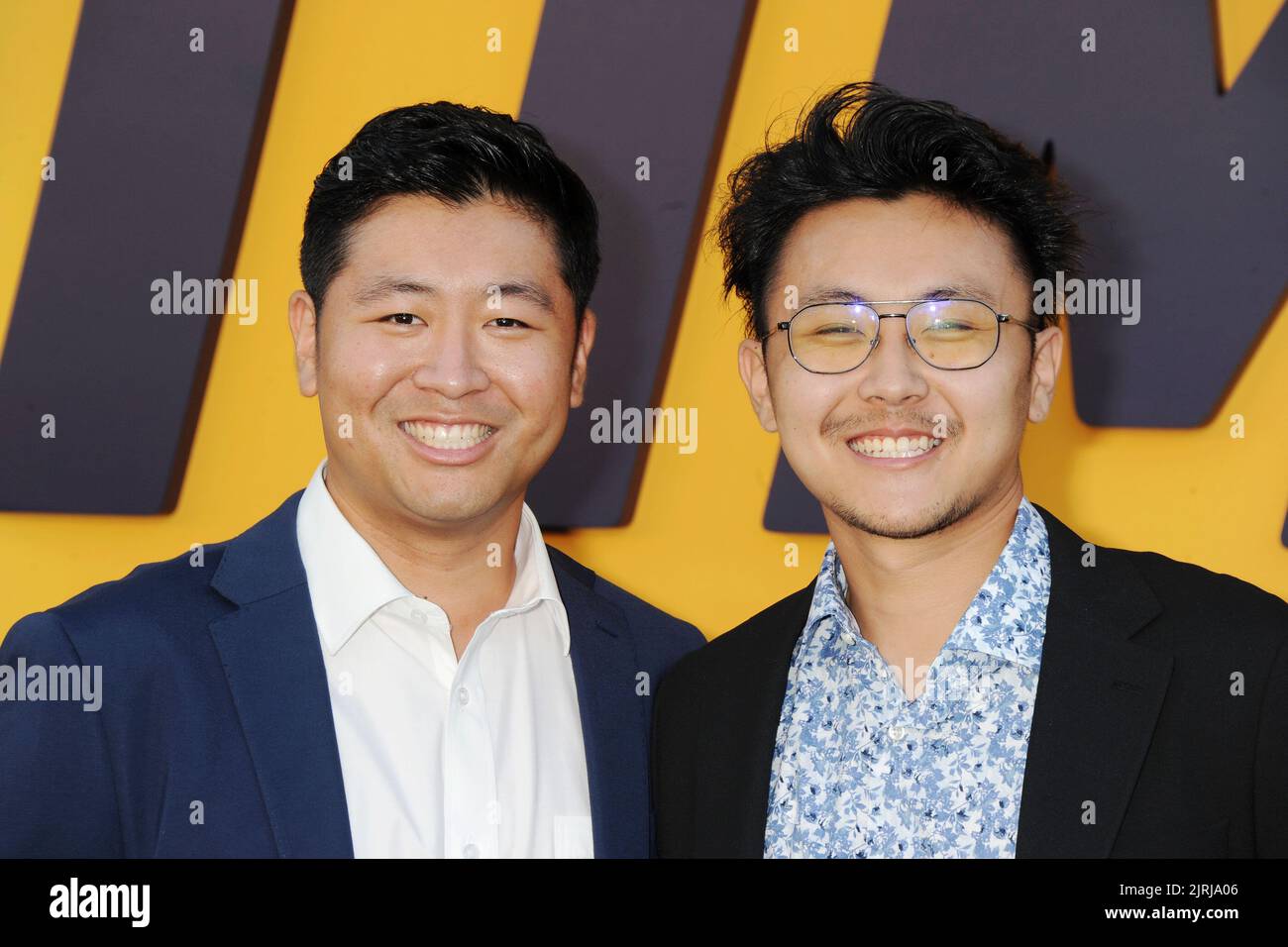 LOS ANGELES, CA - AUGUST 23: (L-R) Ryan Omoto and Daniel Omoto attend ...