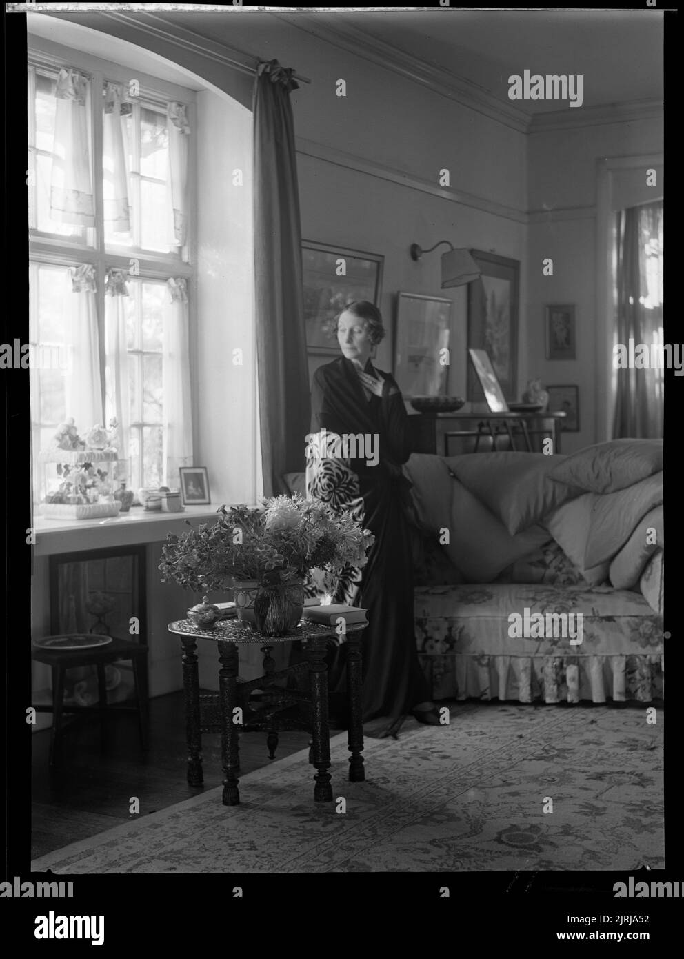 Lady Grey, April 1934, Wellington, by J.W. Chapman-Taylor Stock Photo ...