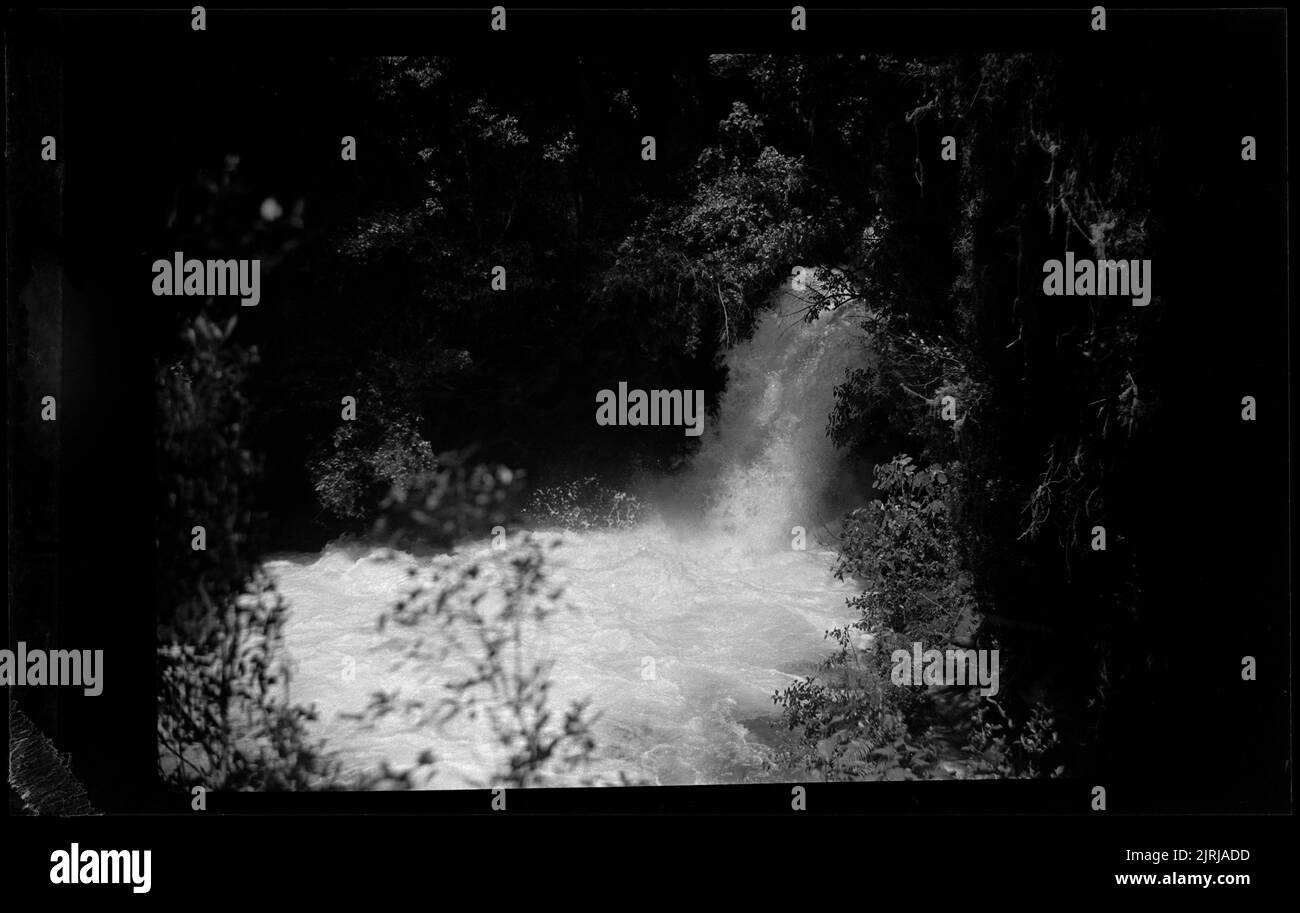 Rotorua trip waterfall hi-res stock photography and images - Alamy