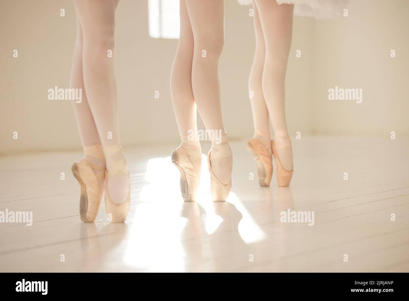 Ballet, dance and toe shoes with a dancer, ballerina and performance ...