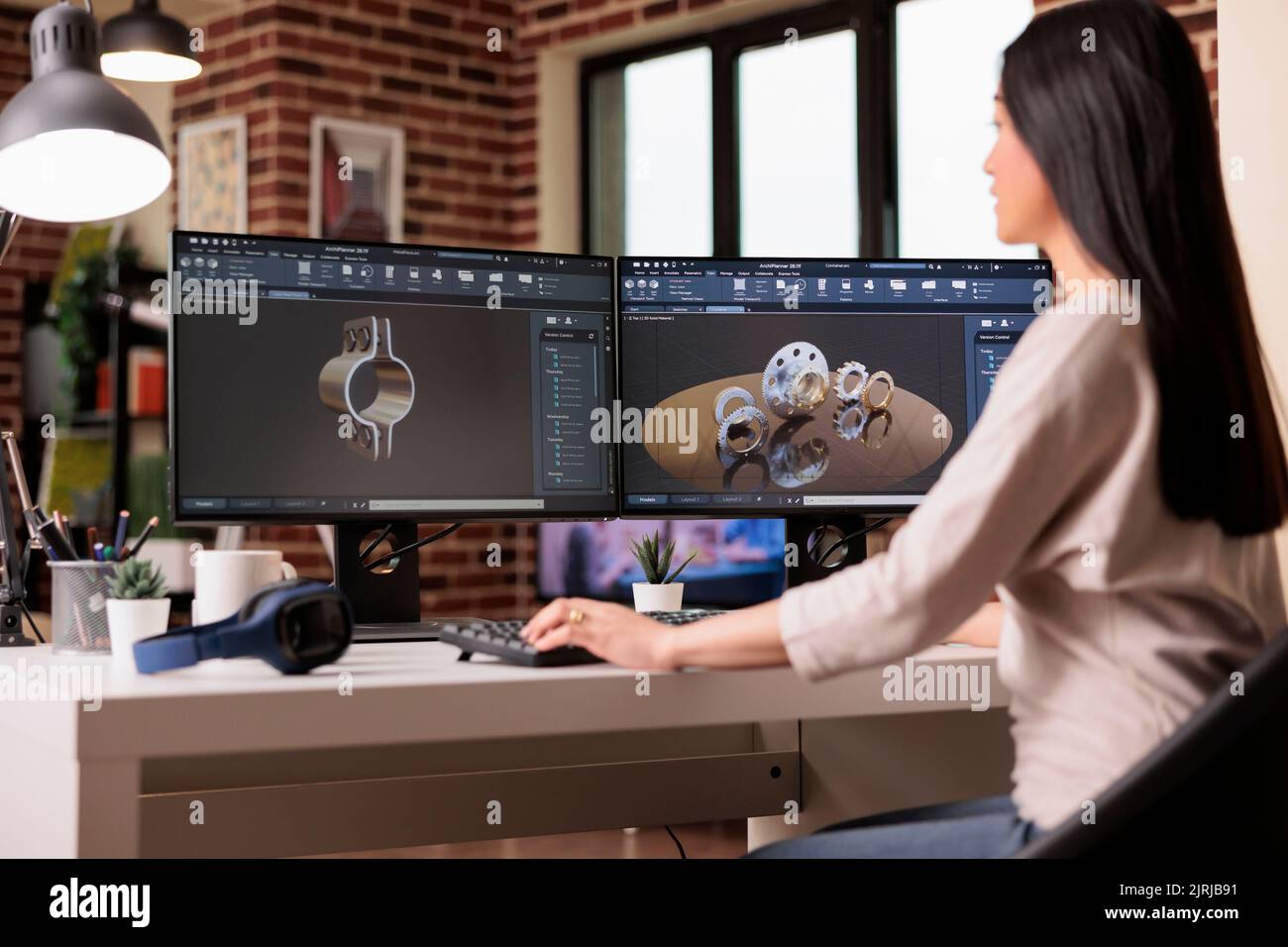 Cad engineer hi-res stock photography and images - Alamy
