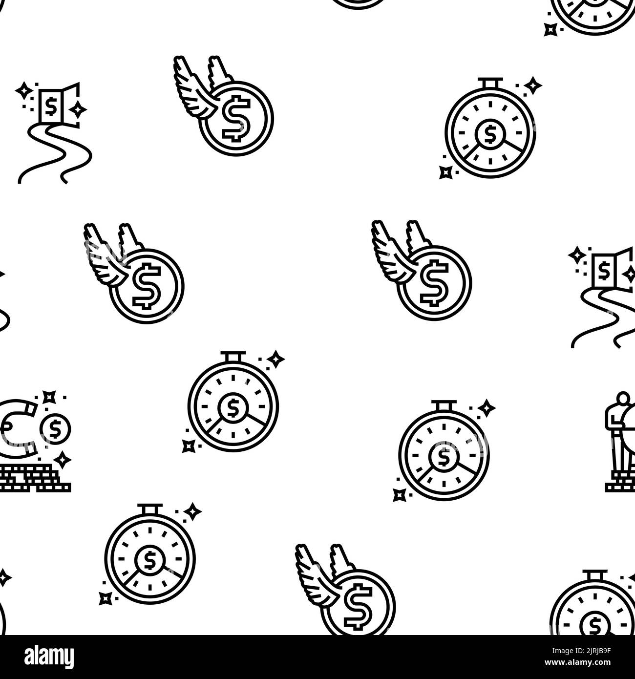 Cartoon financial item Cut Out Stock Images & Pictures - Alamy