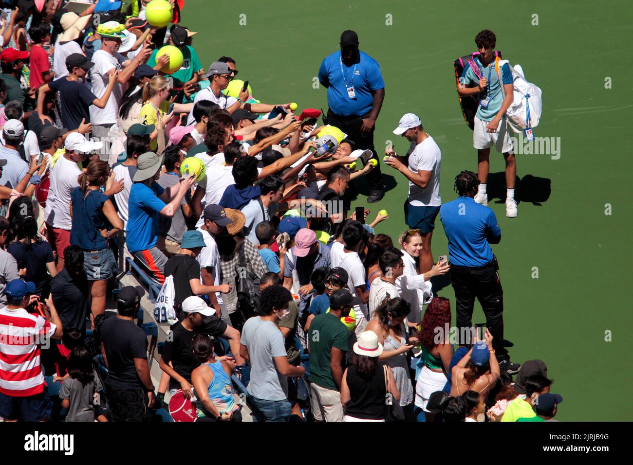 Flushing Meadows, New York, USA. 24th Aug, 2022. Rafael Nadal of Spain ...