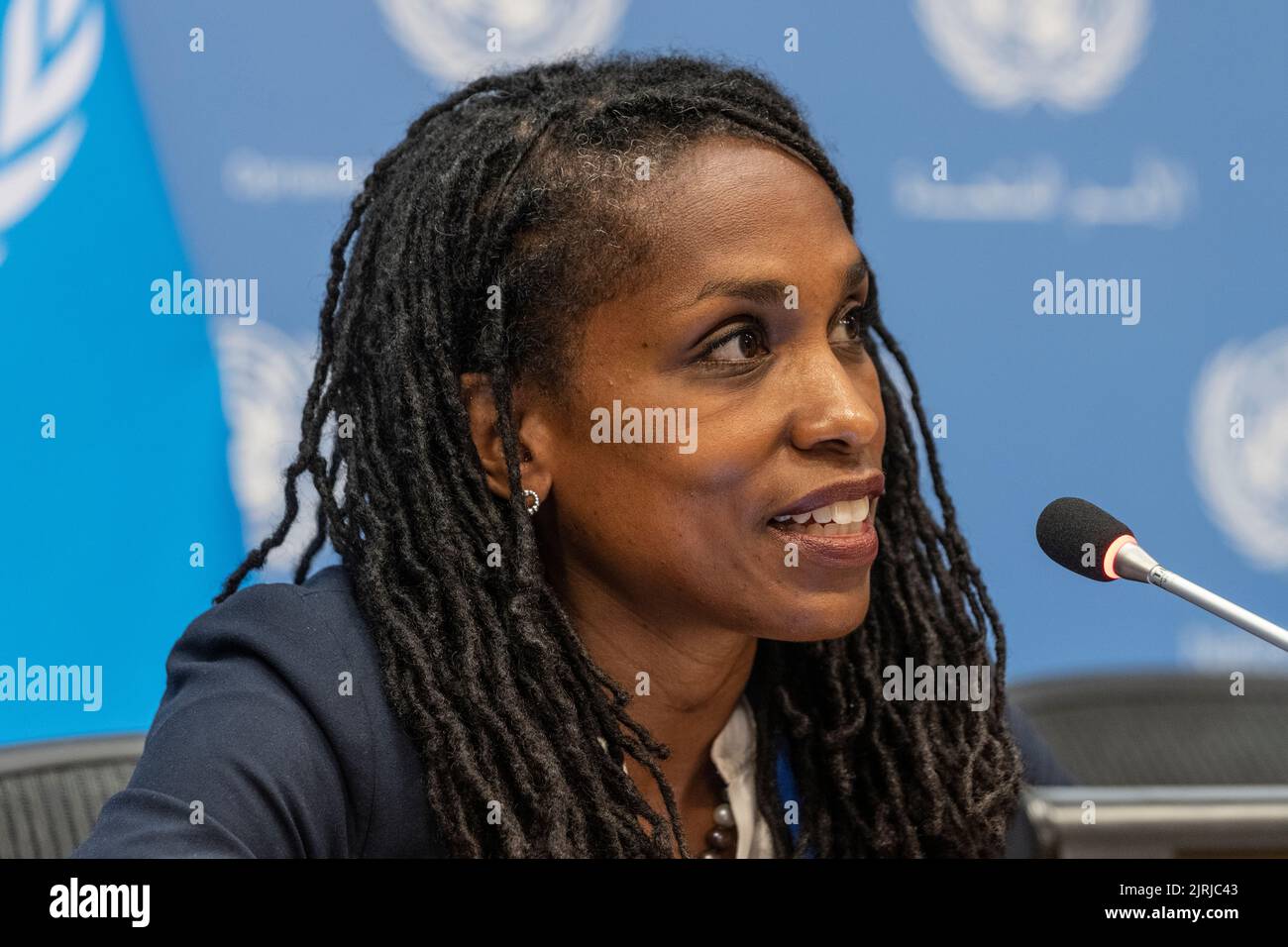 New York, NY - August 24, 2022: Maxine Burkett, United States Deputy ...