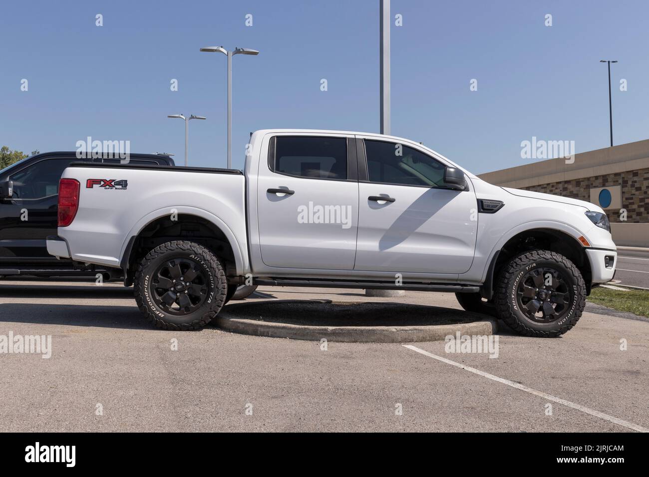 Indianapolis - Circa August 2022: Used Ford Ranger display at a ...