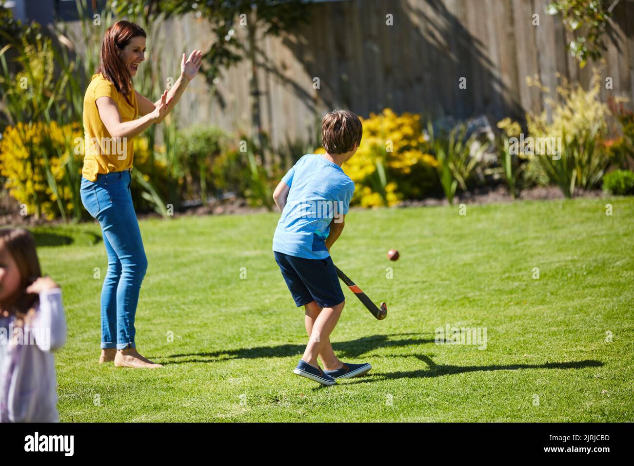 The most important time is family time. a family spending time together ...
