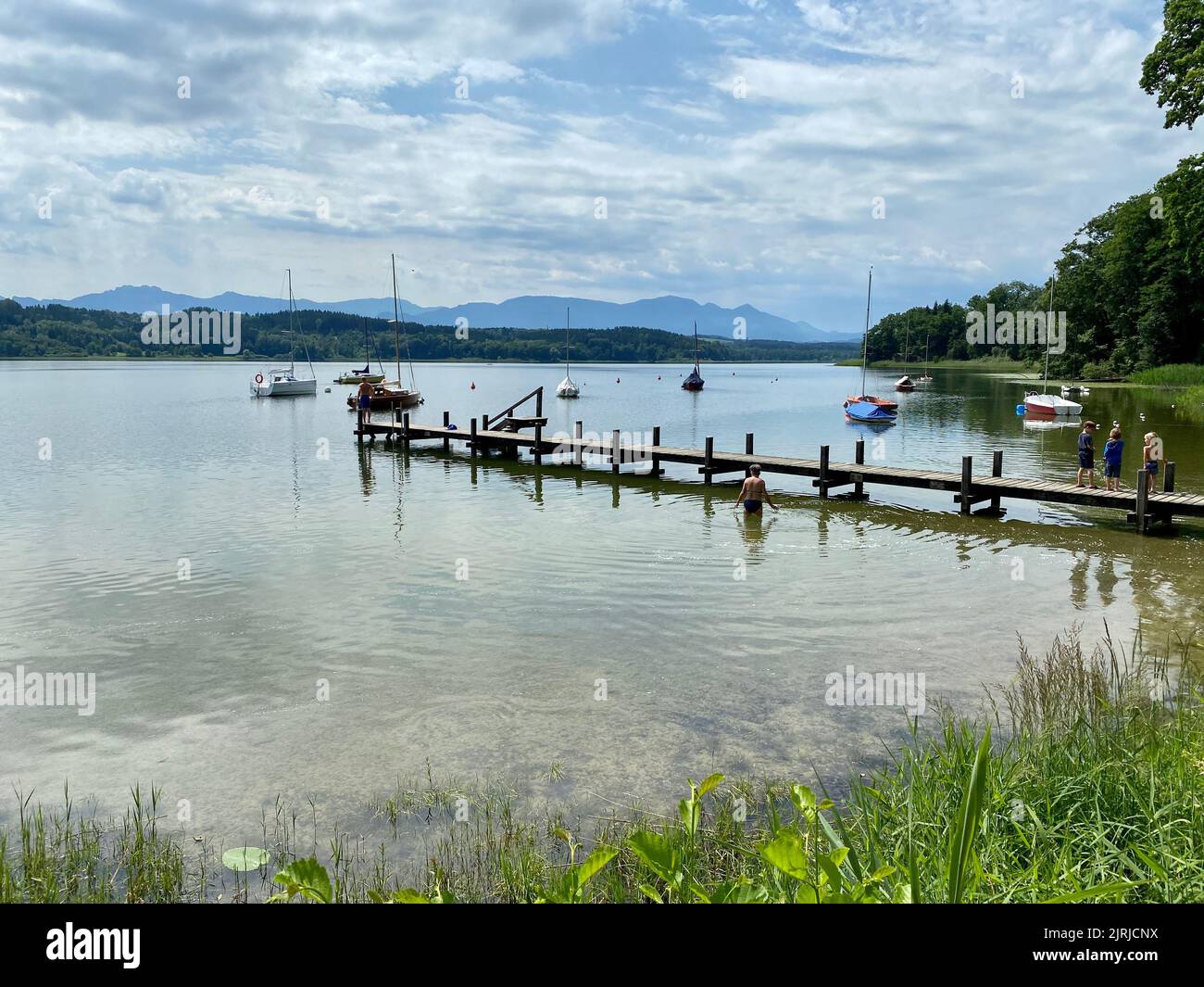 Simssee sky hi-res stock photography and images - Alamy