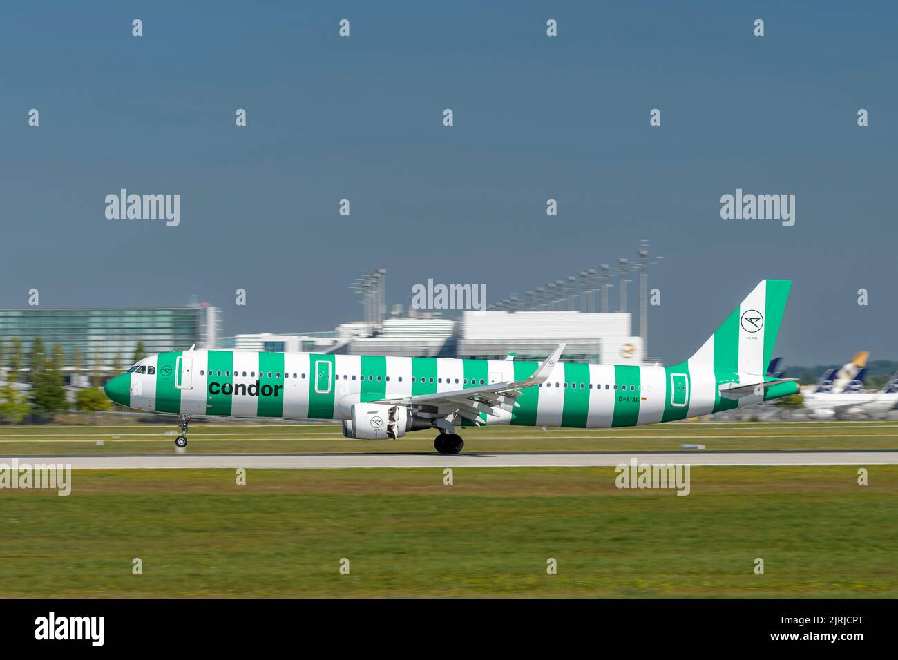 Condor Airbus A321-211 With The Aircraft Registration D-AIAC Lands On ...