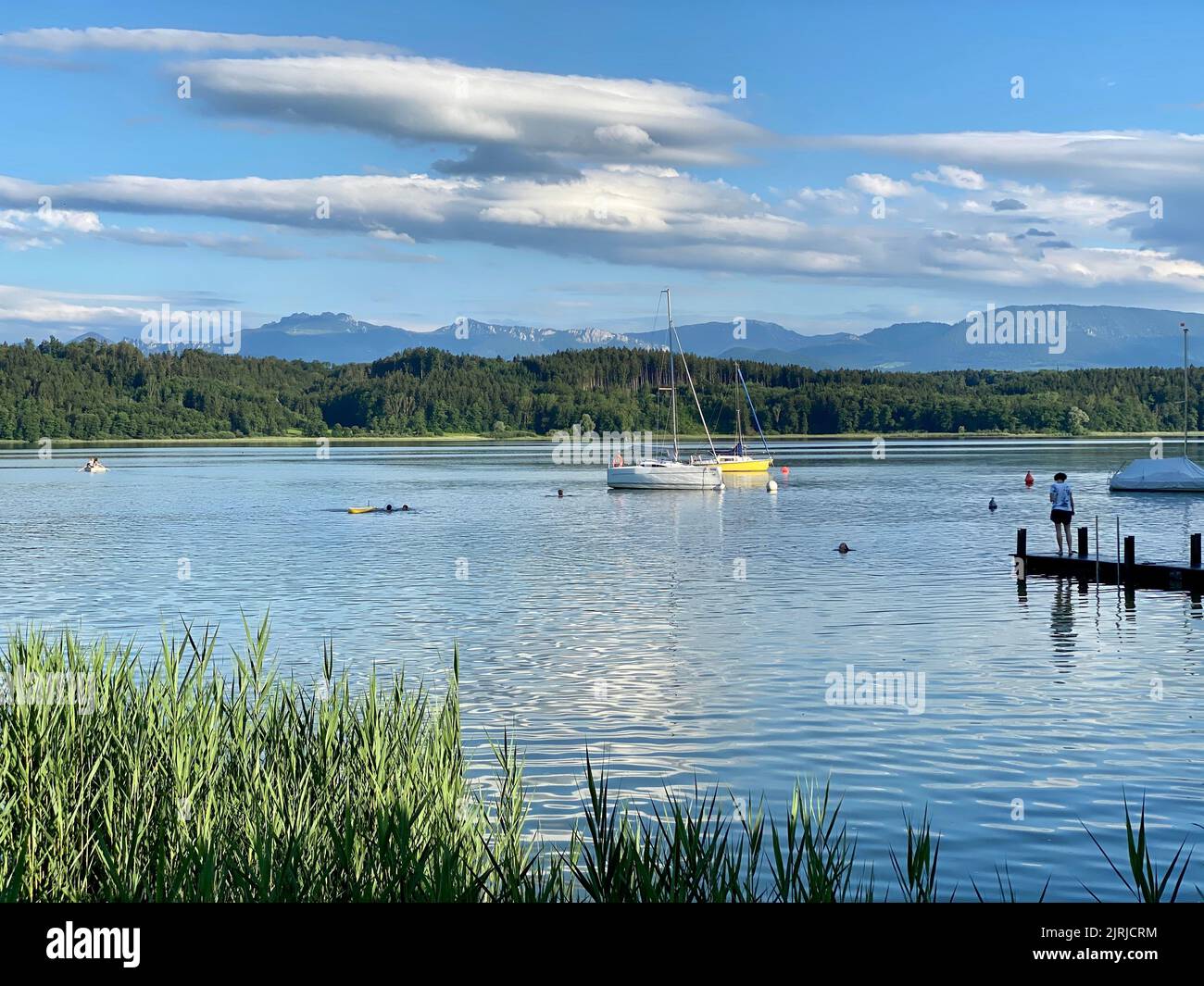 Simssee sky hi-res stock photography and images - Alamy