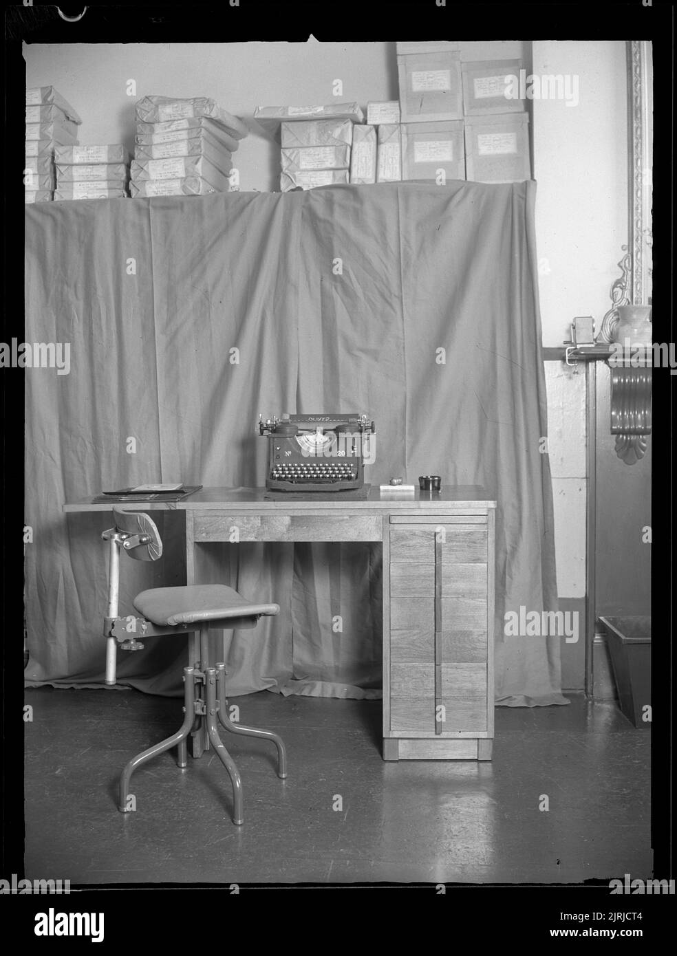 Roneo Office fittings, November 1947, Wellington, by J.W. Chapman ...