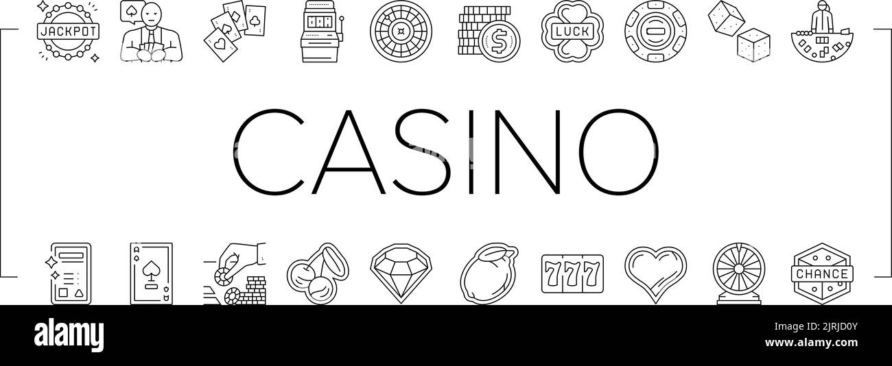 Poker card seven black heart Stock Vector Images - Alamy