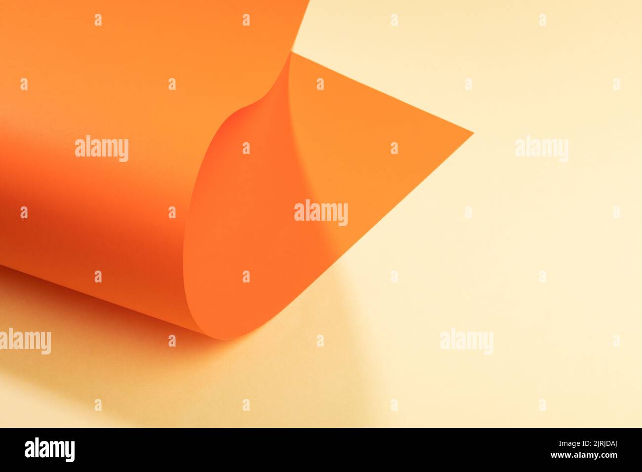 orange color paper background Stock Photo - Alamy