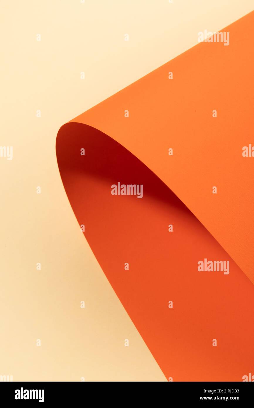 orange color paper background Stock Photo - Alamy