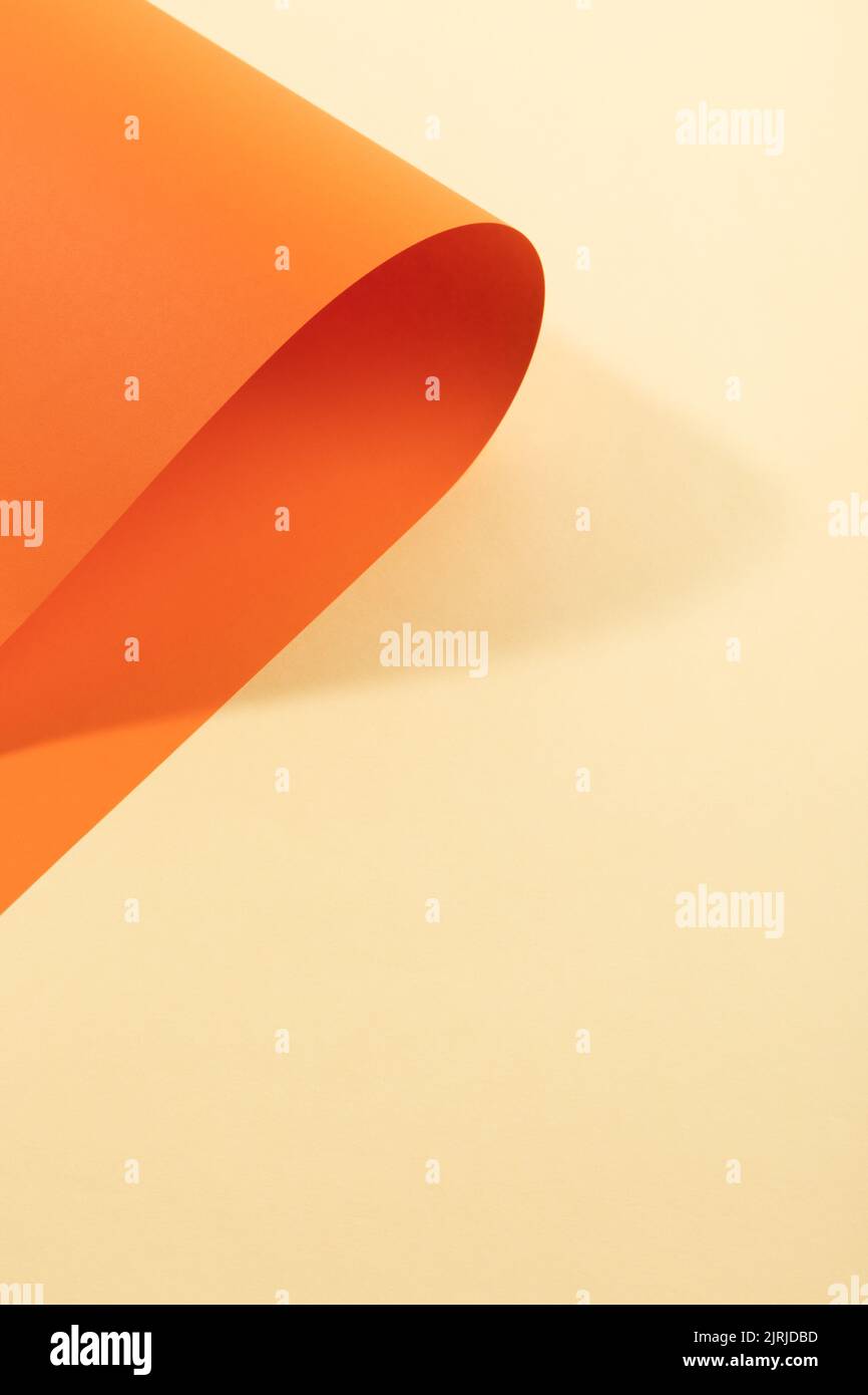 orange color paper background Stock Photo - Alamy