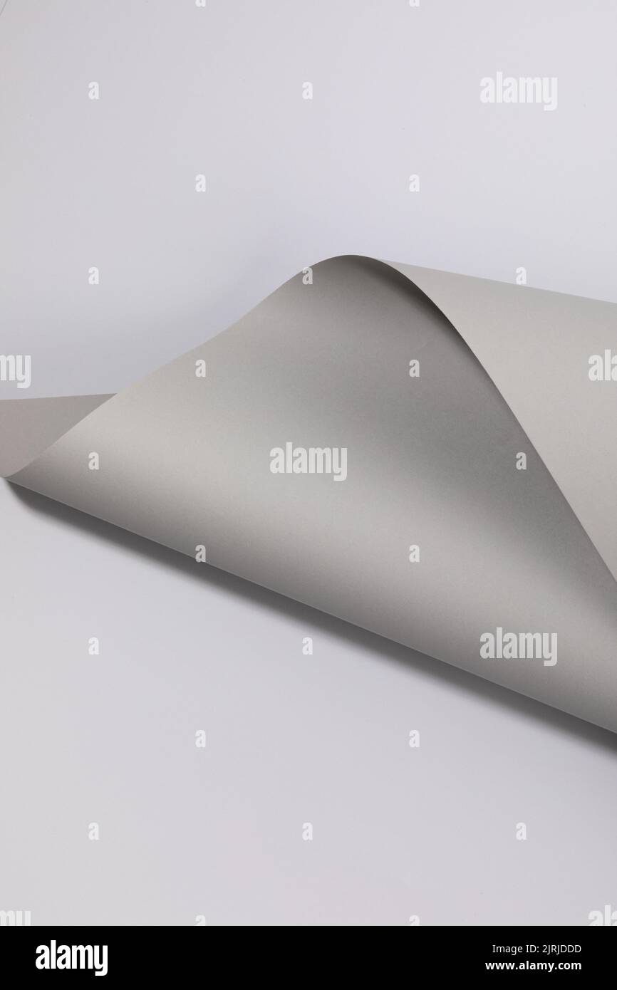 light gray color paper background Stock Photo - Alamy