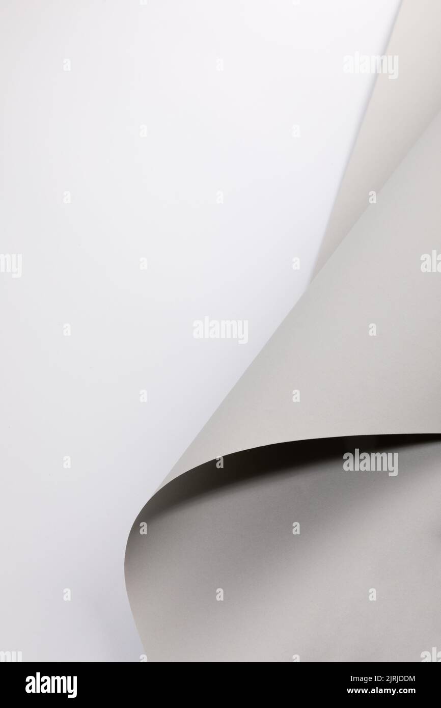 light gray color paper background Stock Photo - Alamy