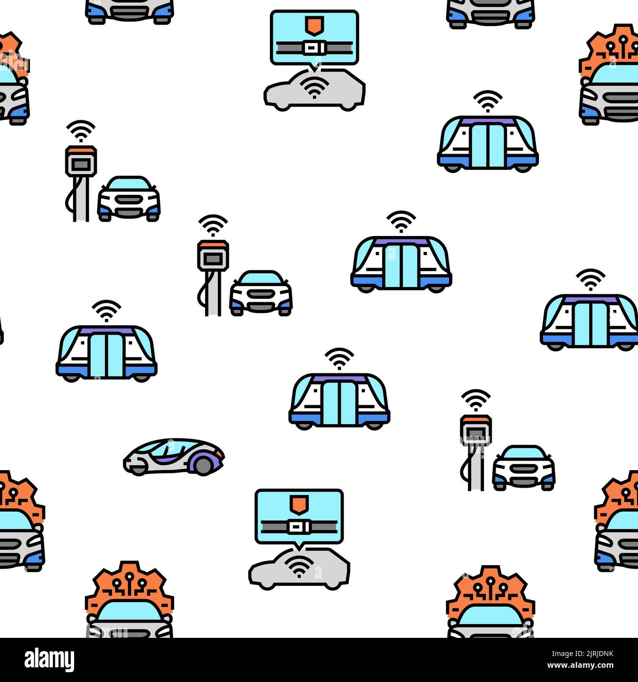 Autonomus vehicle Stock Vector Images - Alamy