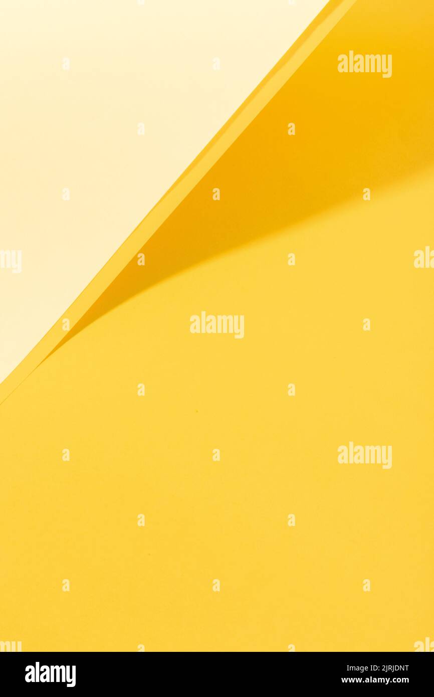 yellow color paper background Stock Photo - Alamy