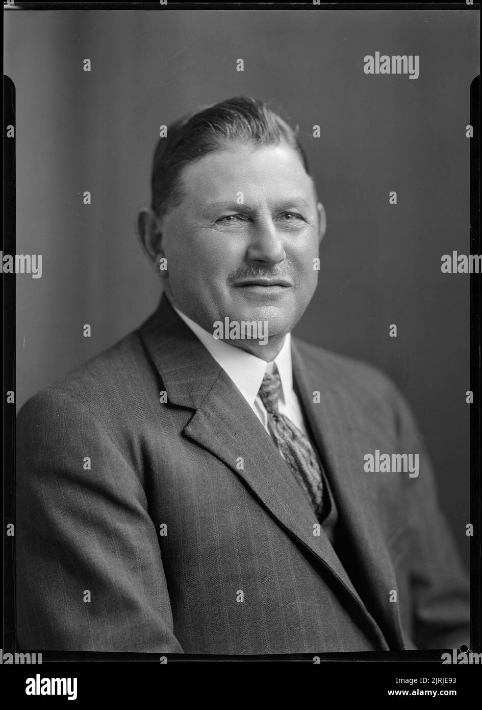 Portrait of Mr Christopher Carter, circa 1930, by William Oakley. F B ...
